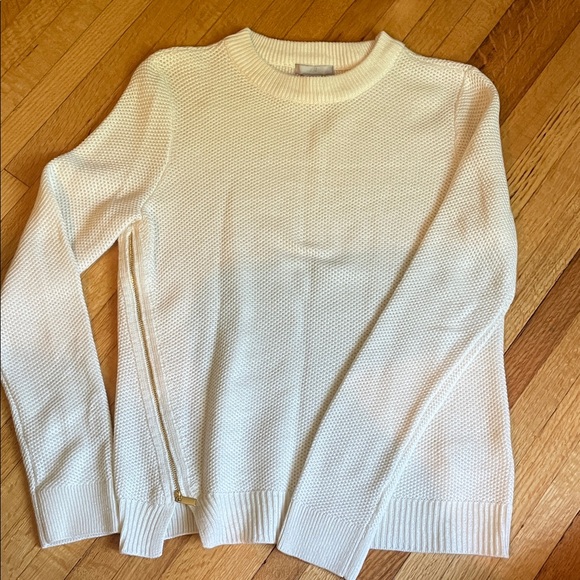 H&M | Sweaters | Hm Cream Crew Neck Sweater | Poshmark